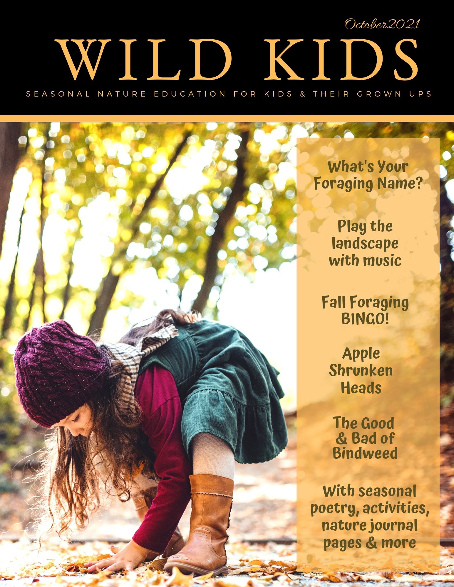 Wild Kids Magazine for October 2021 – Wild Kids