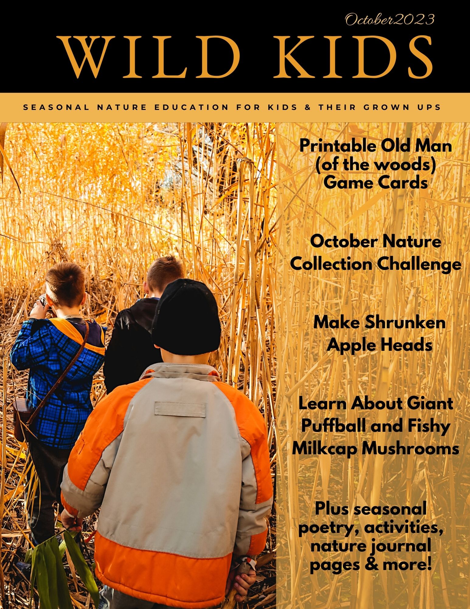 Wild Kids – Seasonal Nature Education for Kids & Their Grown ups