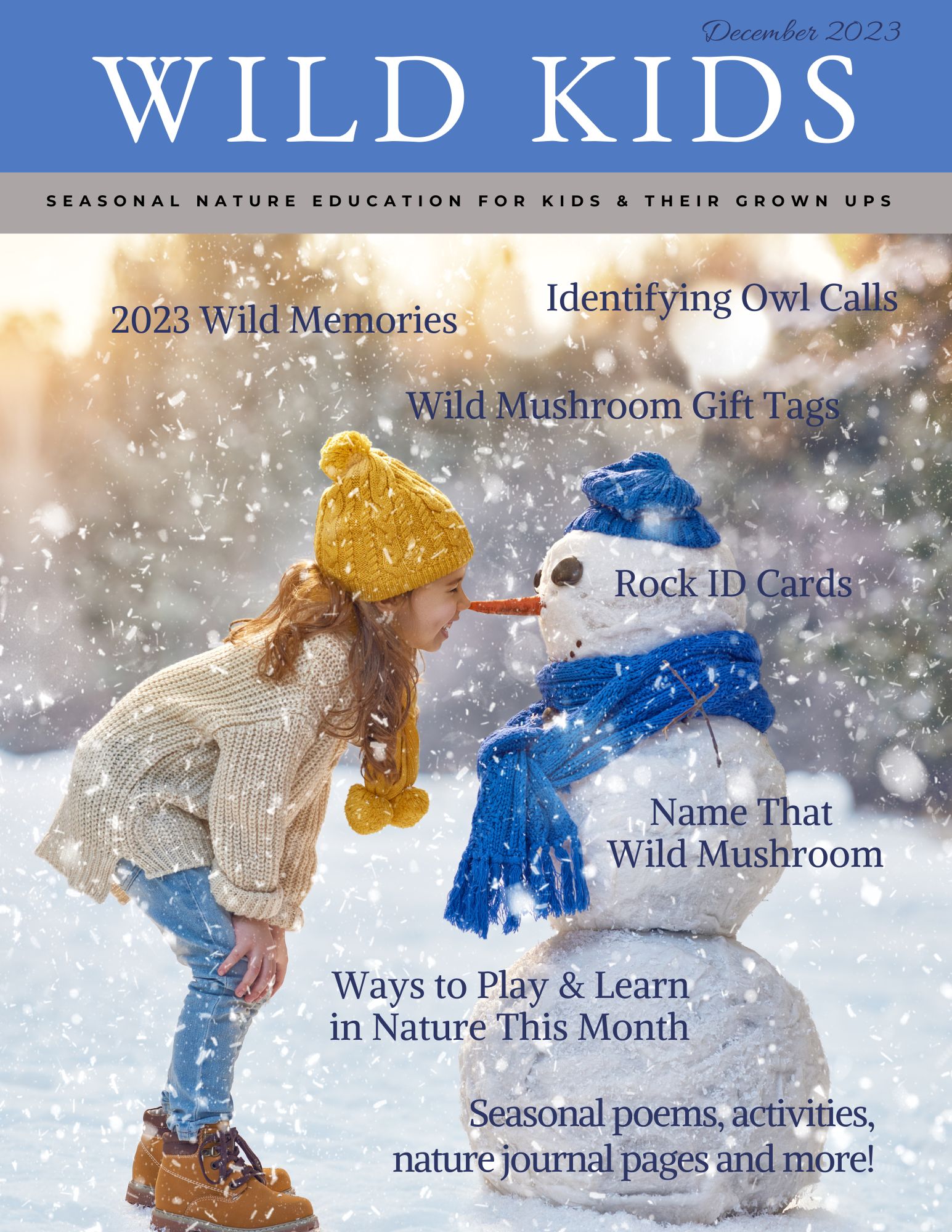 Wild Kids – Seasonal Nature Education for Kids & Their Grown ups