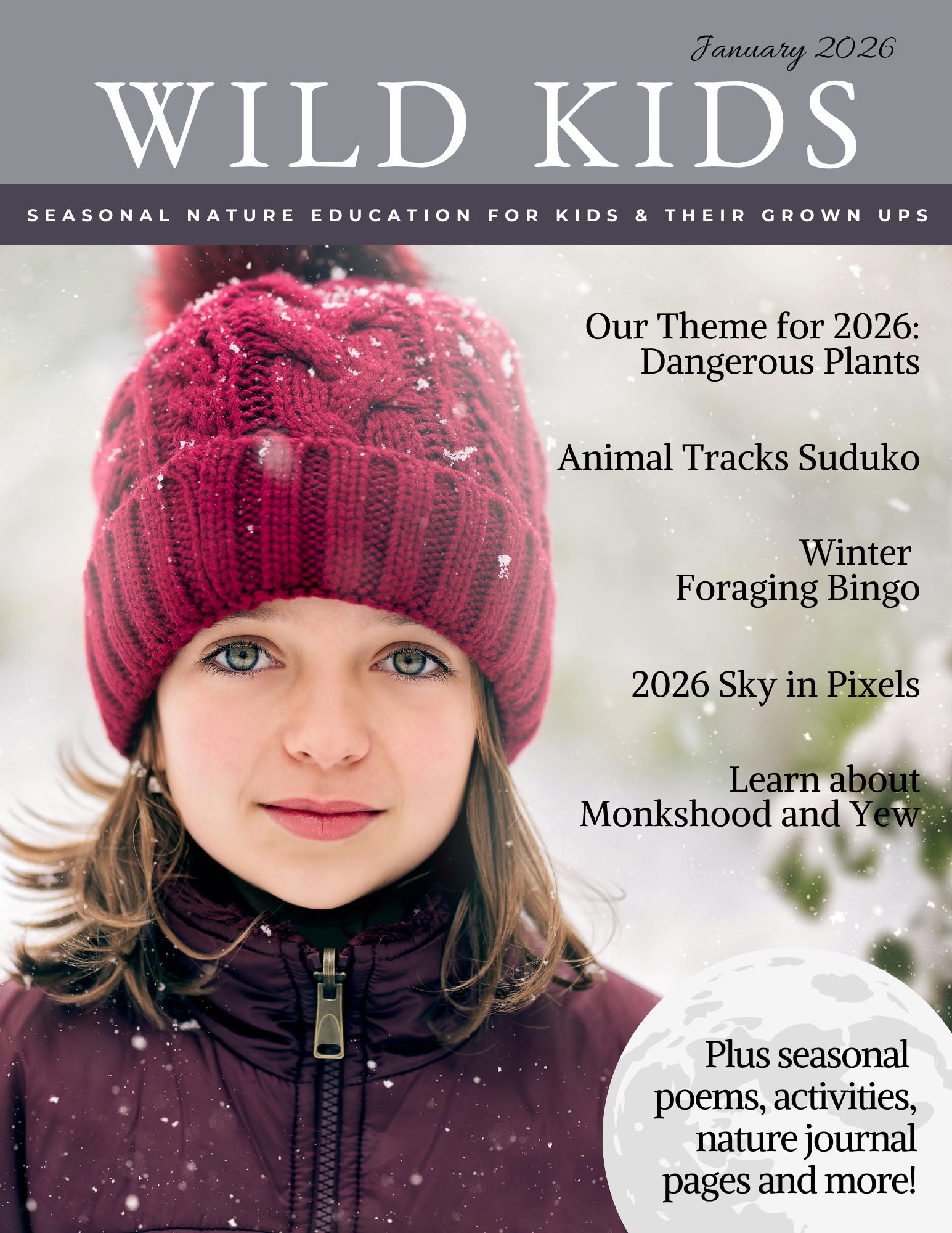 Wild Kids Magazine for January 2026 – Wild Kids